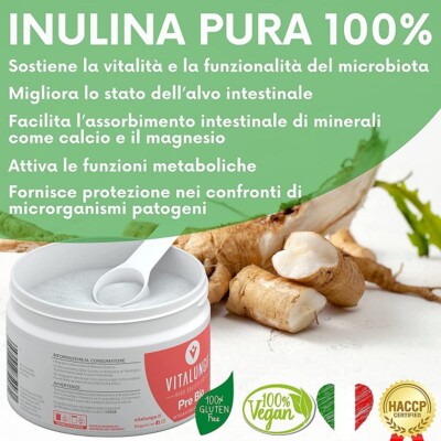 Inulina cos'è? Proprietà prebiotico e dove si compra – Curarsi al ...